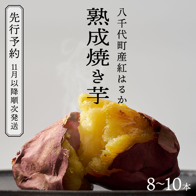 先行予約 2025年1月以降発送 】 oimo_tokyo 熟成 焼き芋 八千代町産 紅はるか 8本～10本 冷蔵 冷やし やきいも 食物繊維 さつまいも 美容 健康 スイーツ おやつ 小分け ...